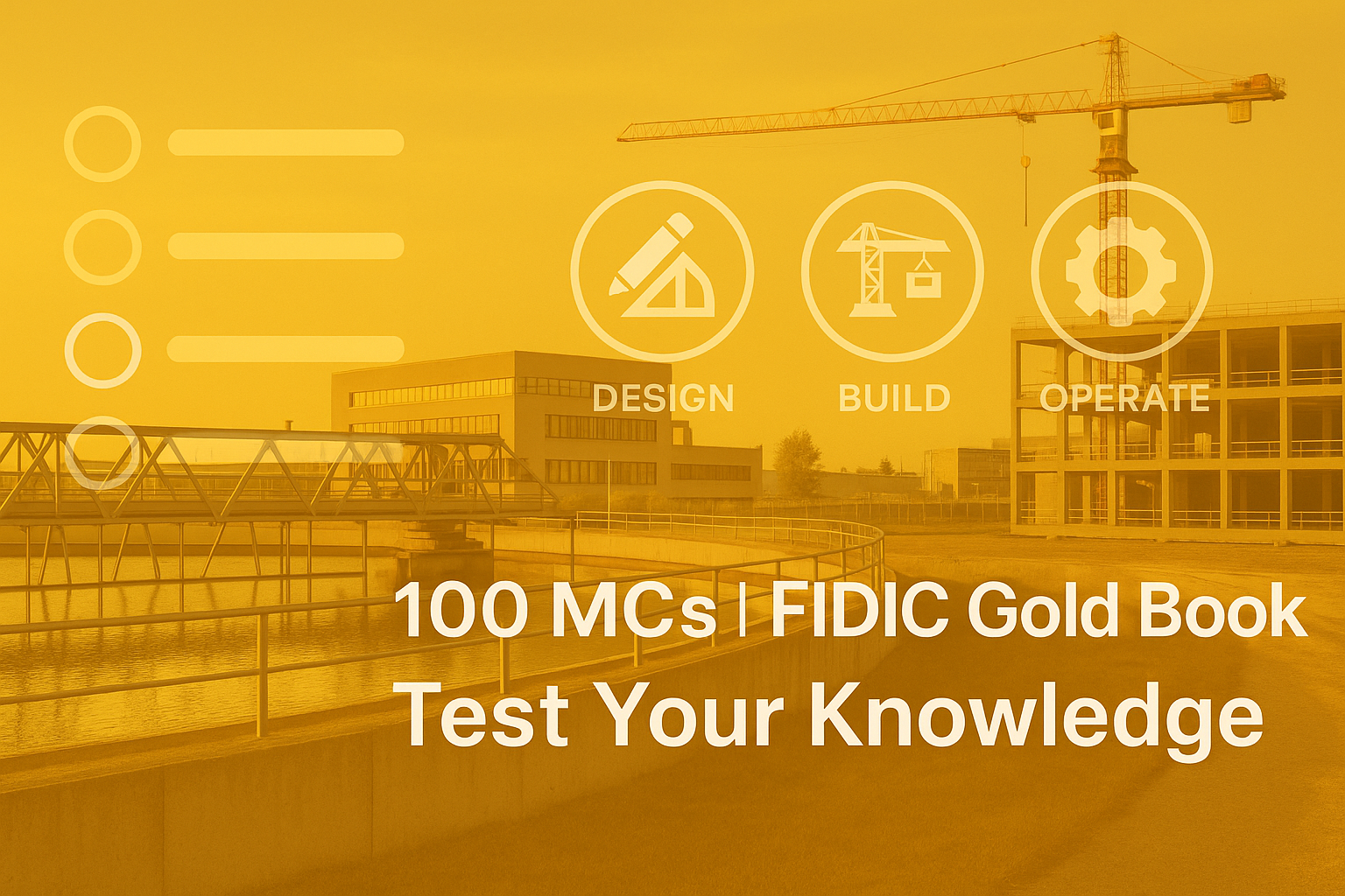 FIDIC Gold Book Quiz – 100 Multiple Choice Questions