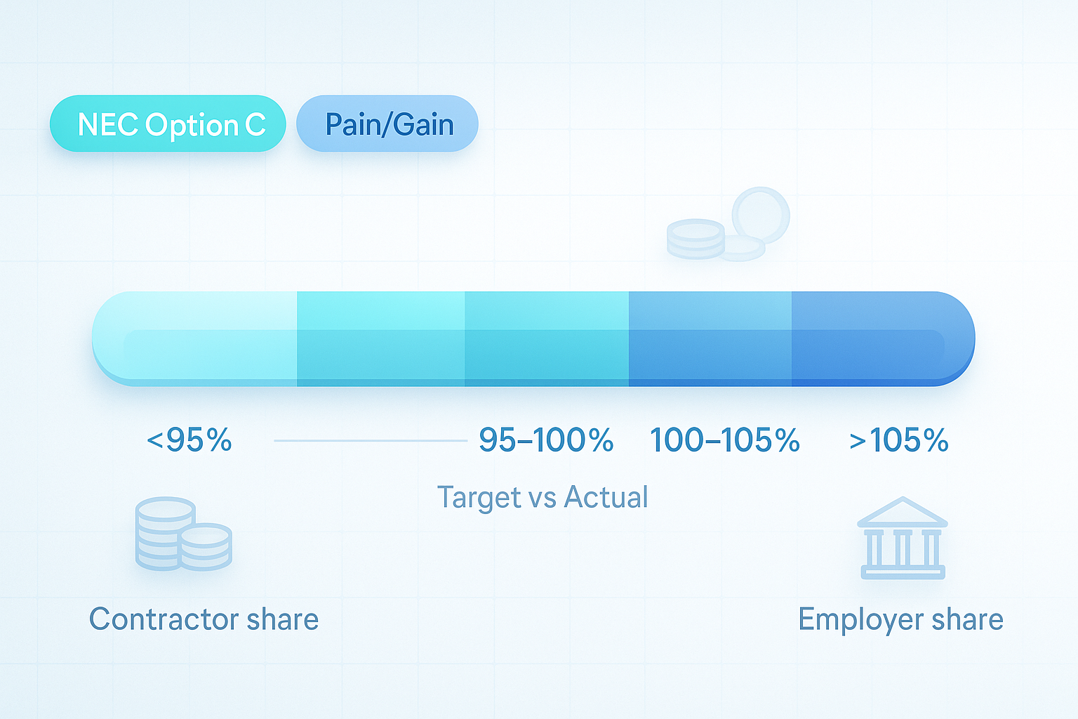NEC Option C Pain/Gain: Target, Bands & Calculator